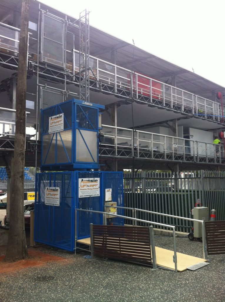 Hoist Hire Small Man & Materials Hoists in Sydney and Melbourne